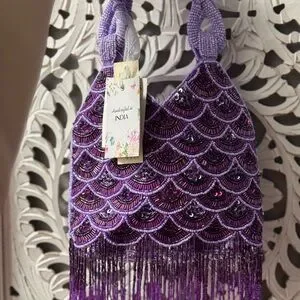 Marshalls | Bags | Rare Tik Tok Viral Tjmaxx Marshalls Purple Beaded ...